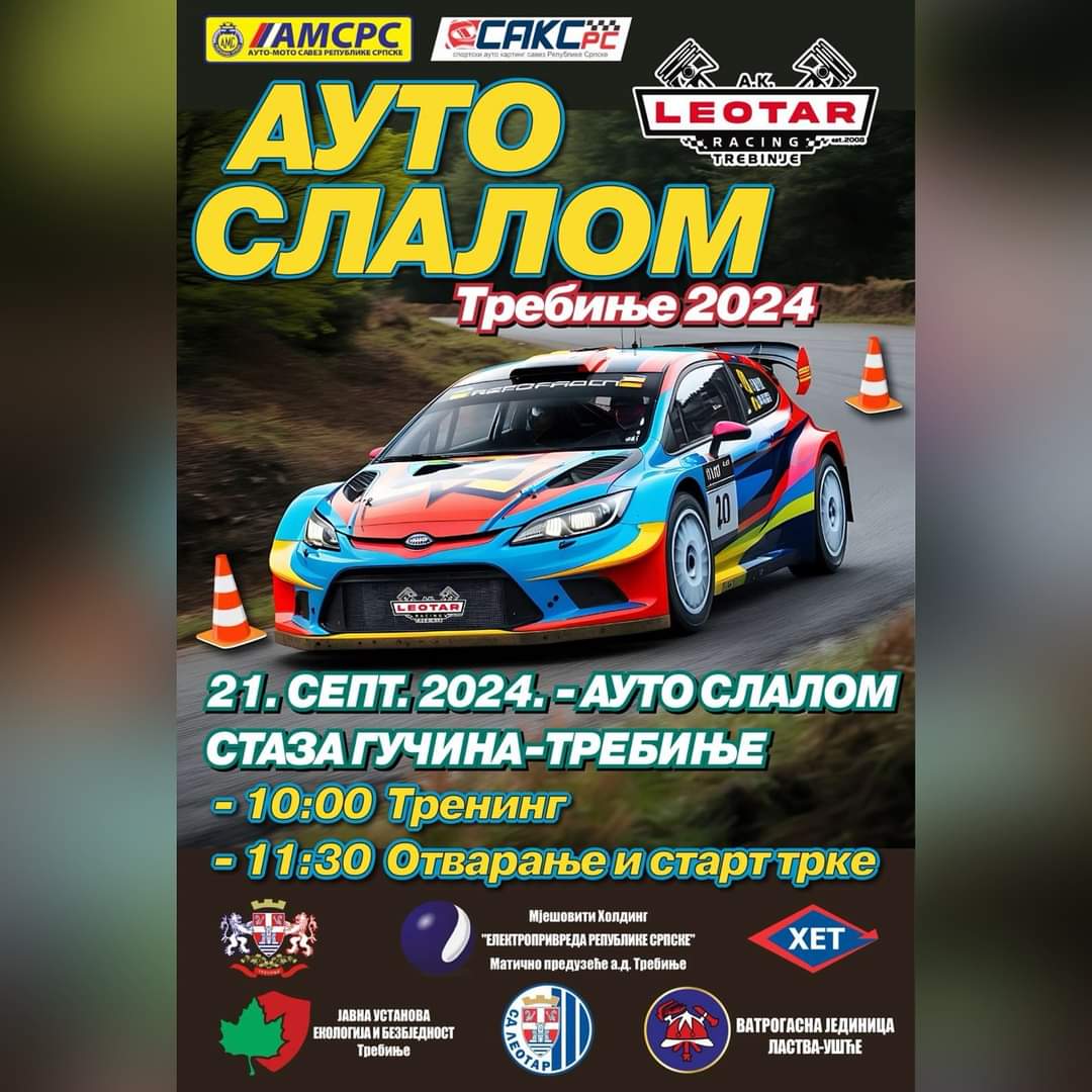 Auto slalom trka u Trebinju - Херцег Спорт | Херцег Спорт